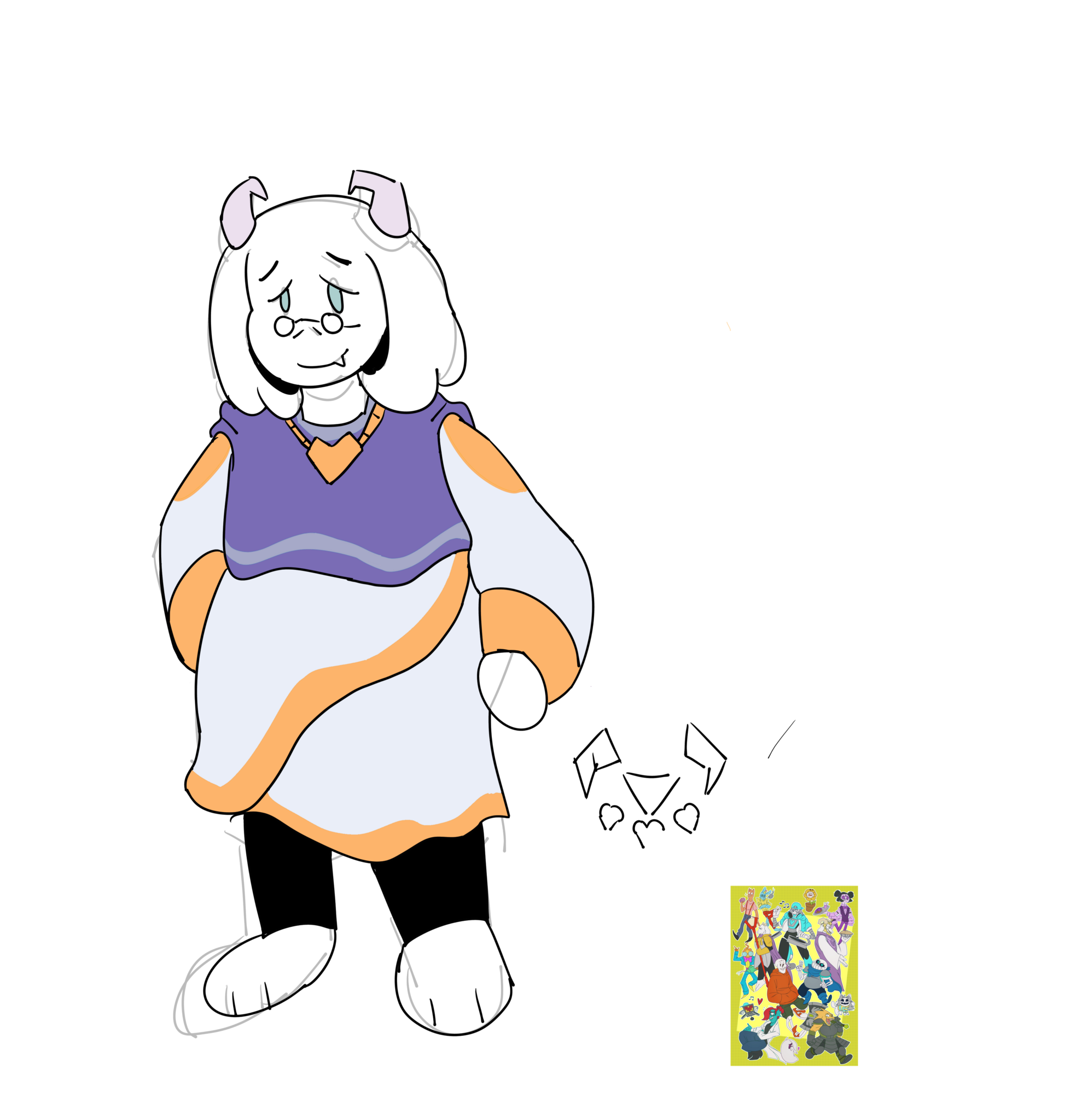 文件:Swapswap - Toriel old design - Oran.png - Undertale社区维基